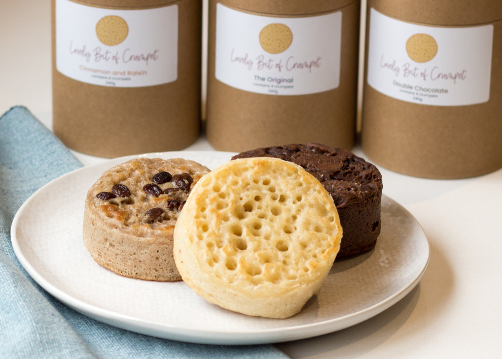Pre-Order Crumpet Multipack - Sweet – Lovely Bit of Crumpet